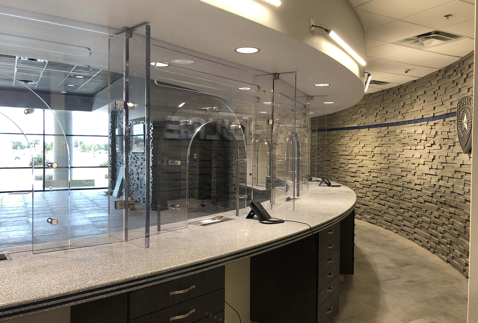 Bulletproof Fiberglass Counters | Total Security Solutions