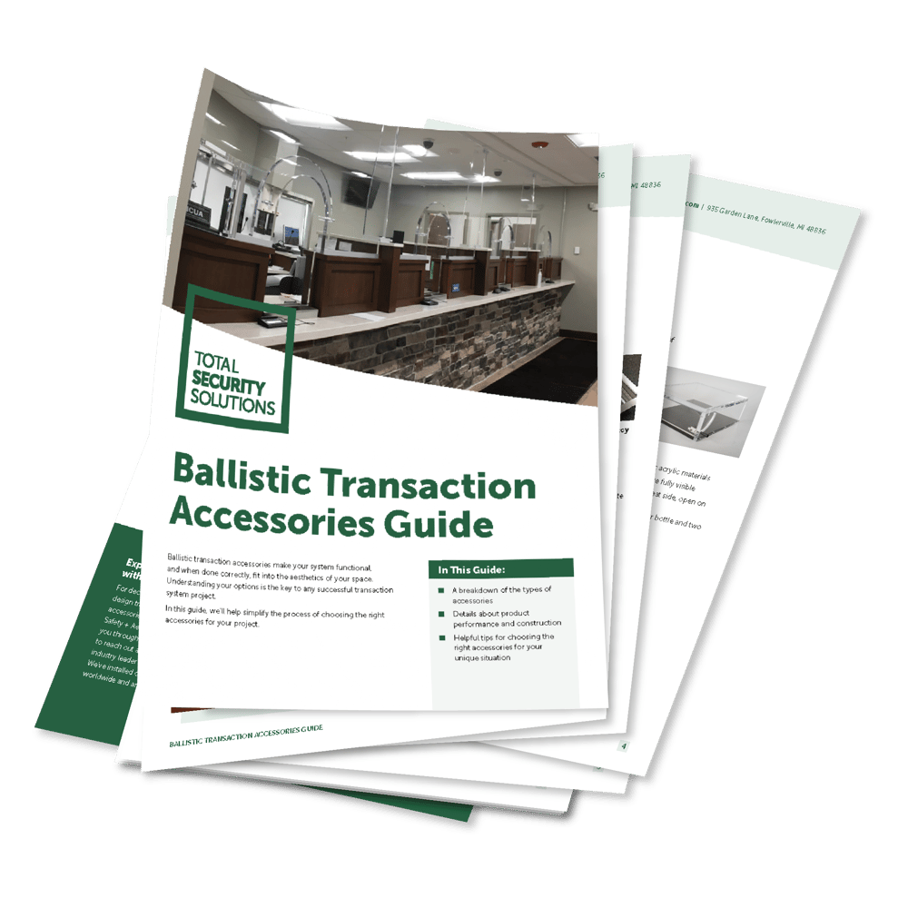 Bulletproof Transaction Drawers | Total Security Solutions